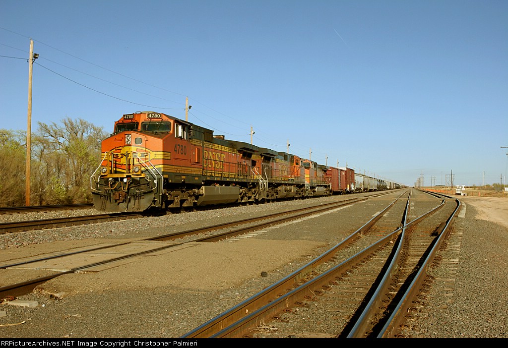 BNSF 4780, 4807, and 4473